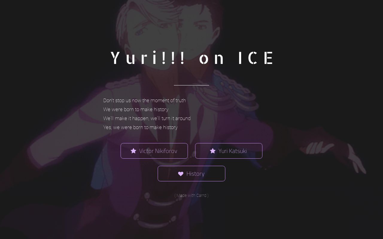 Yuri!!! on ICE - Plot
